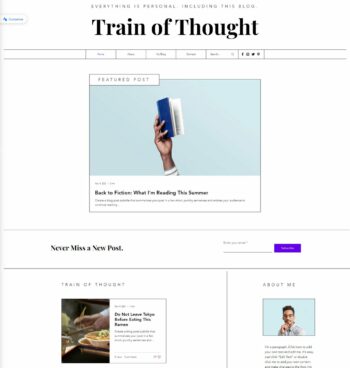 20+ Template & Contoh Blog Wix Terbaik (Buat Blog di Wix) - desainae.com