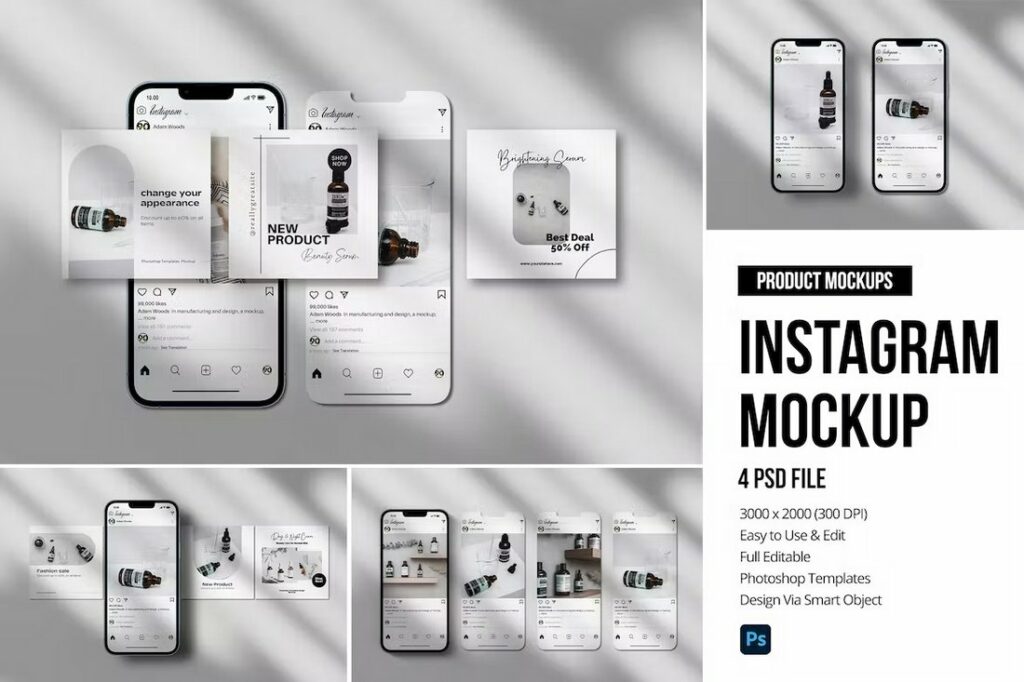 45+ Best Instagram Mockup Templates (Story & Post) 2023 - Gold Coast ...