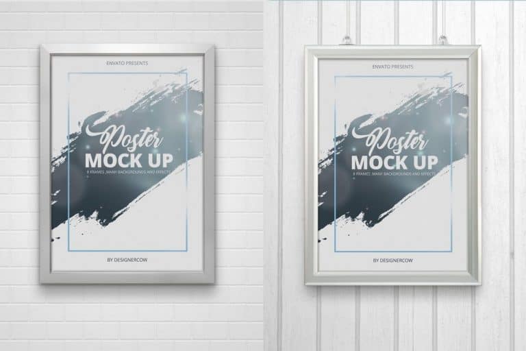 50+ Best Poster Mockup Templates 2022 | Design Shack