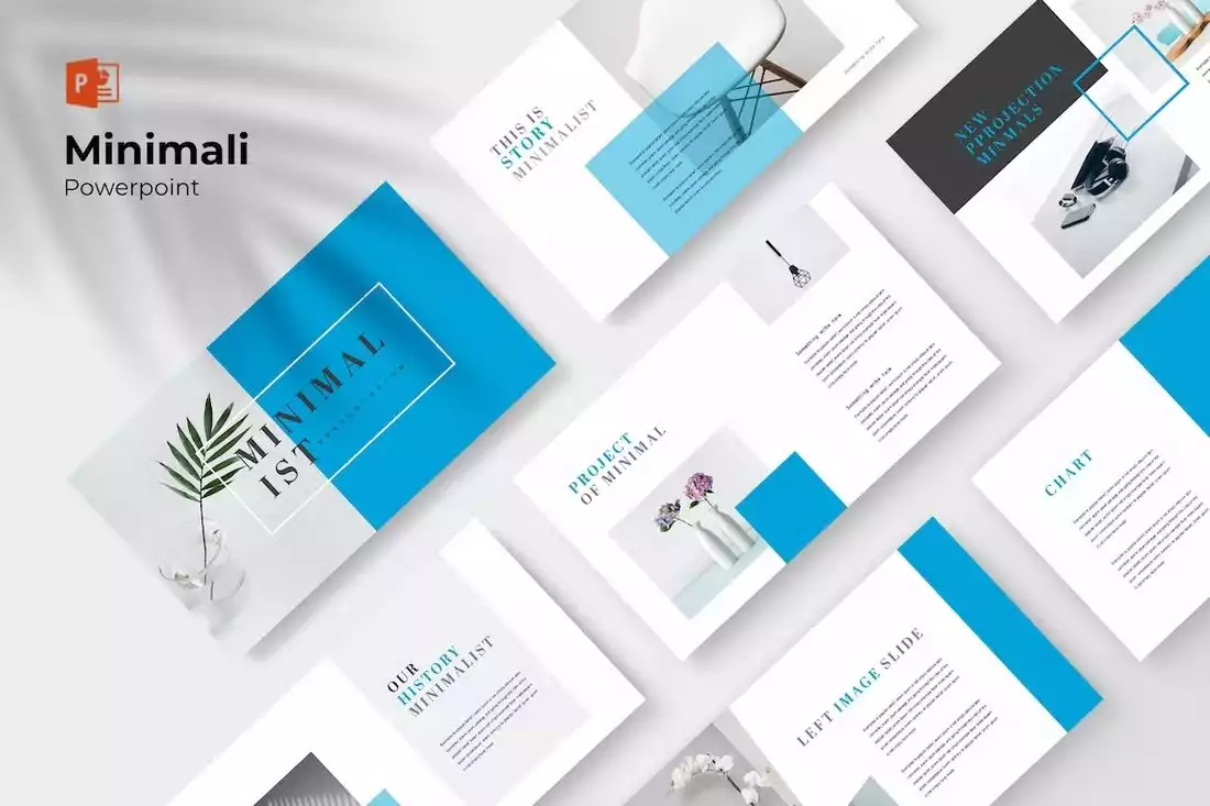 Minimal Business PowerPoint Presentation Template | Design Shack