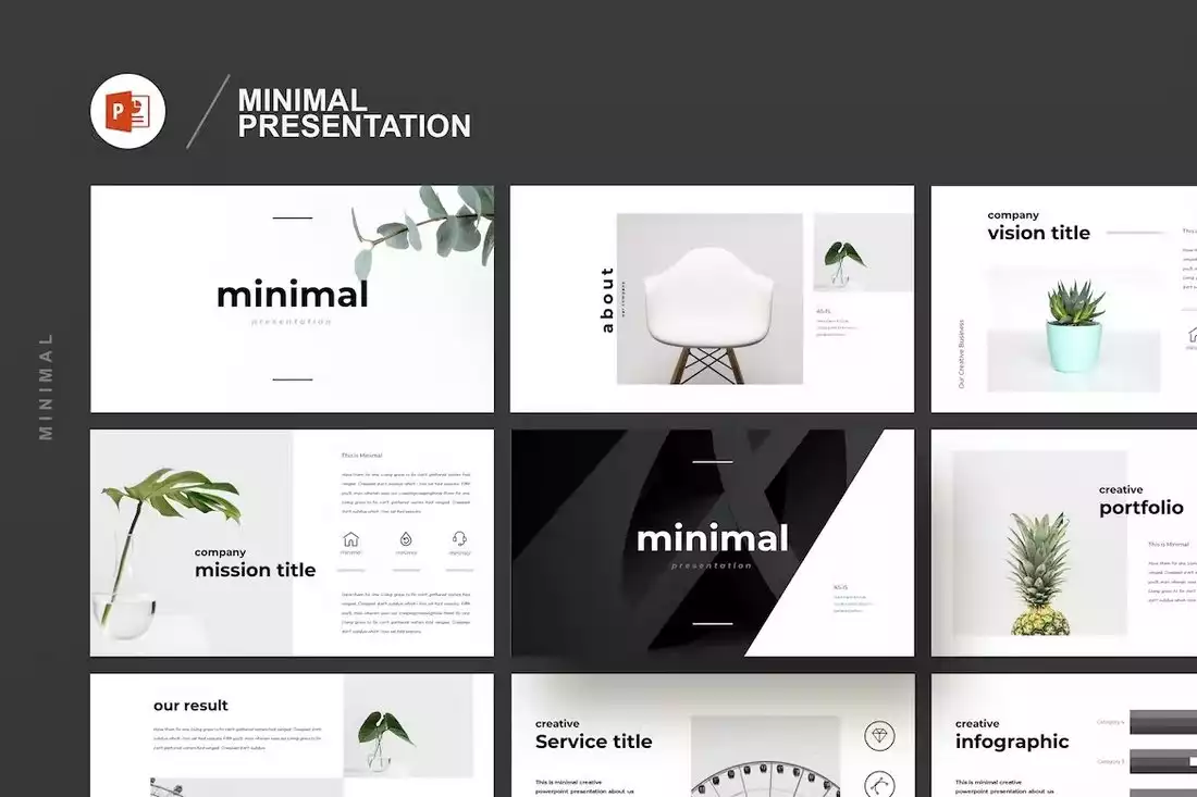 Minimal PowerPoint Presentation Template | Design Shack