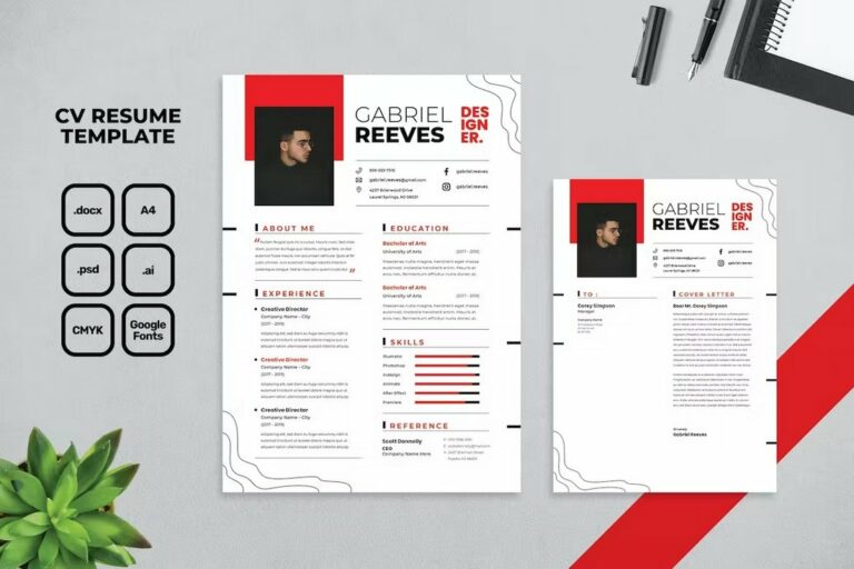 25+ Best Minimal Resume Templates in 2024 | Design Shack