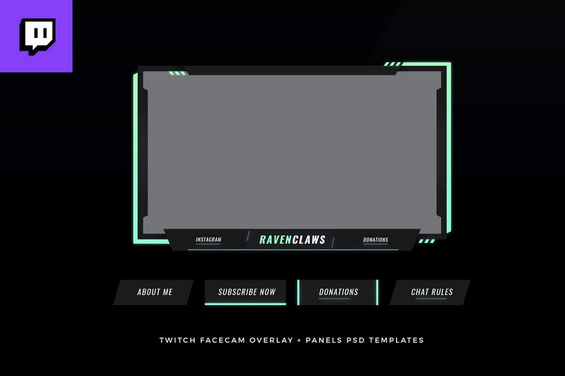 15 Best Twitch Stream Overlay Templates In 2020 Free Premium 