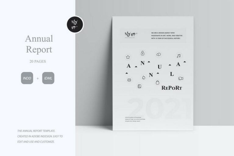 50+ Annual Report Templates (Word & InDesign) 2022 | Design Shack