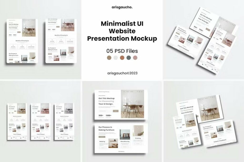 60+ Best Website PSD Mockups & Tools 2023 - Blog of Web Design ...