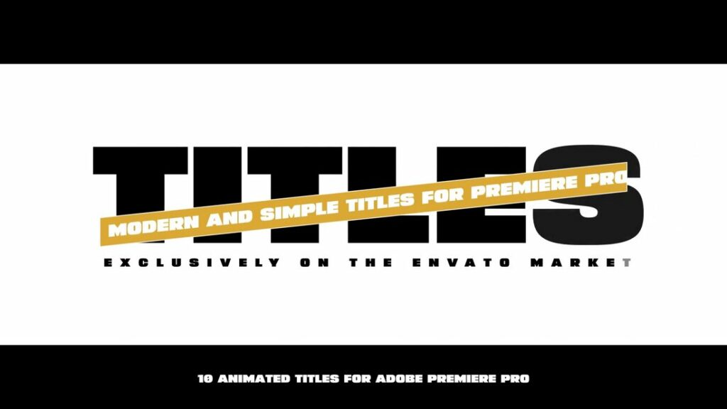 35+ Text Effects and Animated Typography Templates for Premiere Pro ...