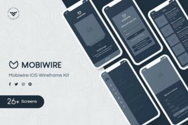 35+ Mobile App Wireframe Templates: iPhone + Android | Design Shack