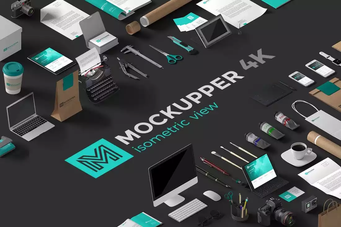 Mockupper Isometric Mockup Scene Generator | Design Shack
