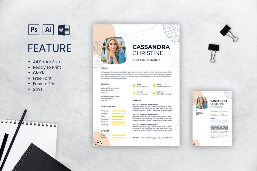 50+ Best CV & Resume Templates 2021 – Yes Web Designs