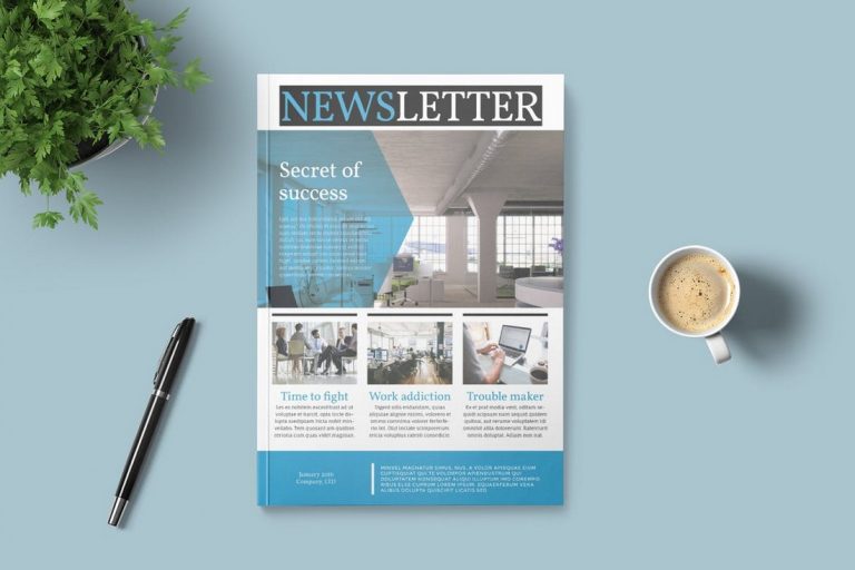 35+ Best InDesign Newsletter Templates (Free & Premium) | Design Shack
