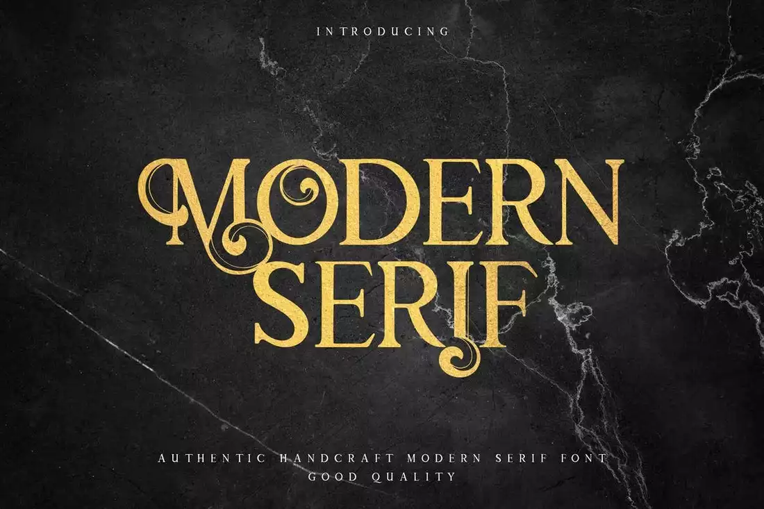 Modern Mode Font | Design Shack