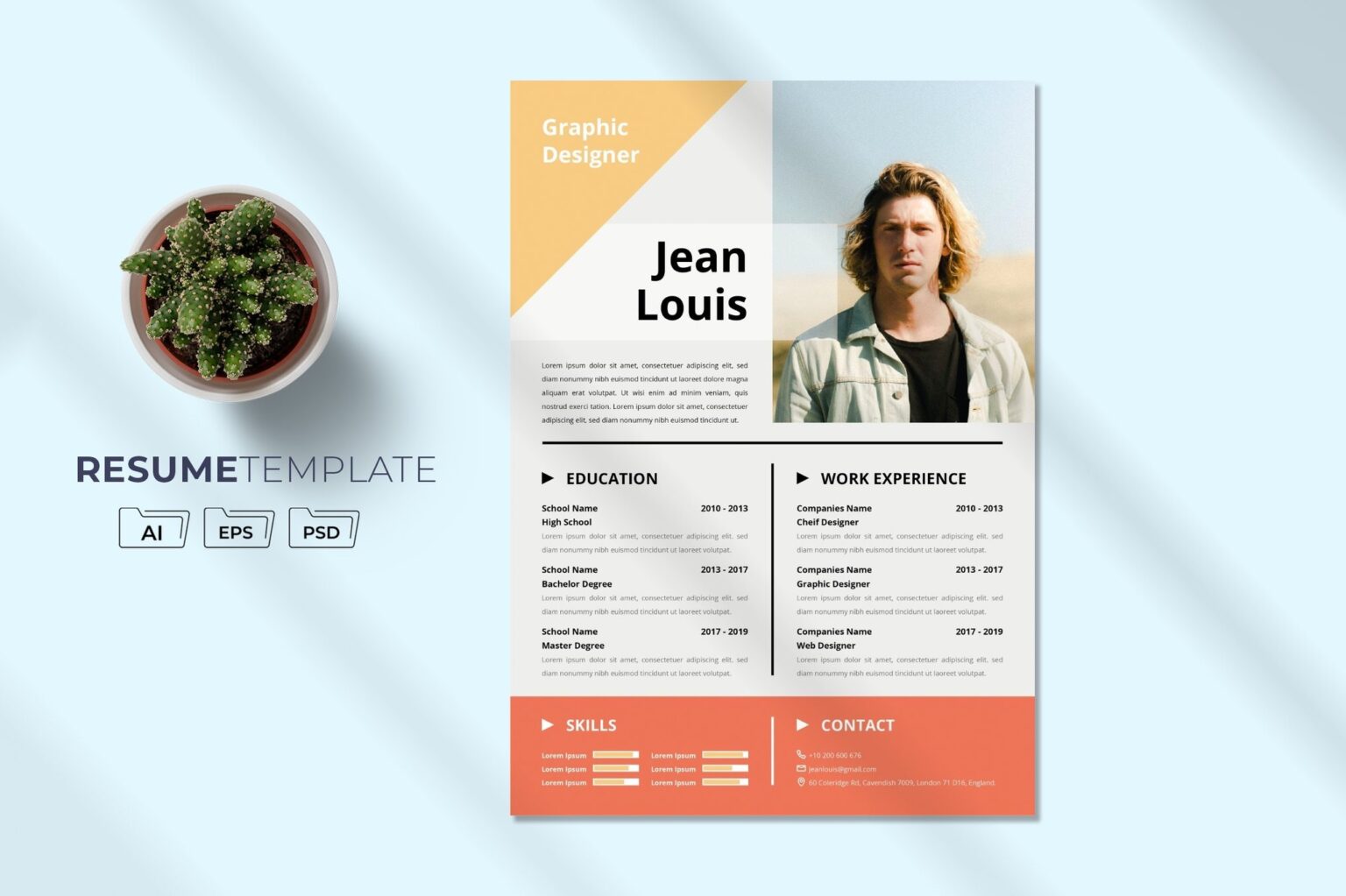 25+ Best One-Page Resume Templates That Get Noticed - Blog of Web ...