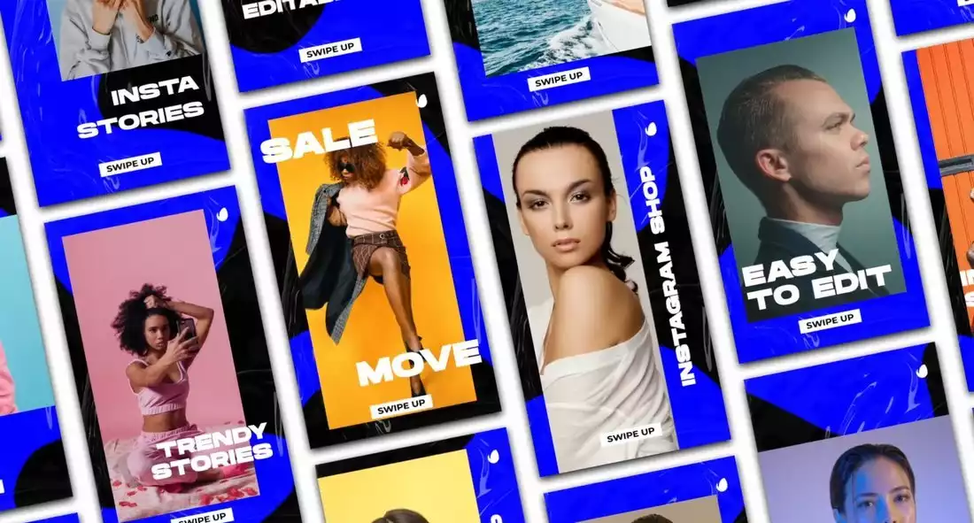 Modern Premiere Pro Instagram Story Templates | Design Shack