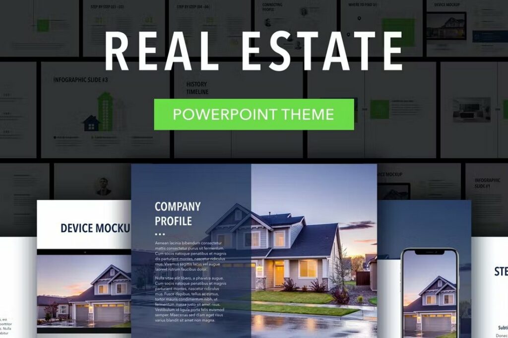 20+ Template PowerPoint Real Estat (Untuk Daftar Properti) 2024 ...
