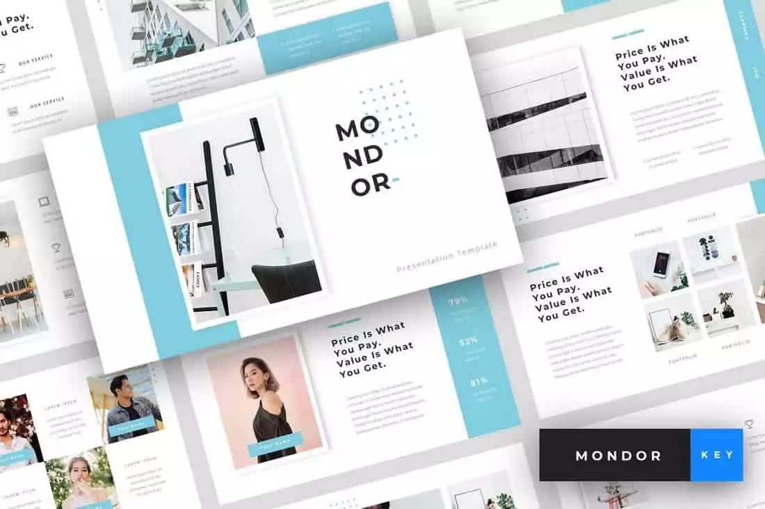 Mondor Corporate Keynote Template | Design Shack