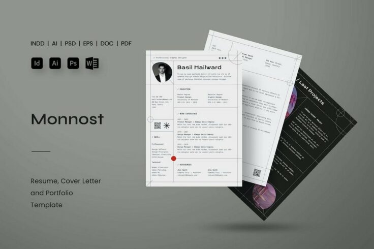 30+ Best InDesign Resume Templates (INDD CV Templates) | Design Shack