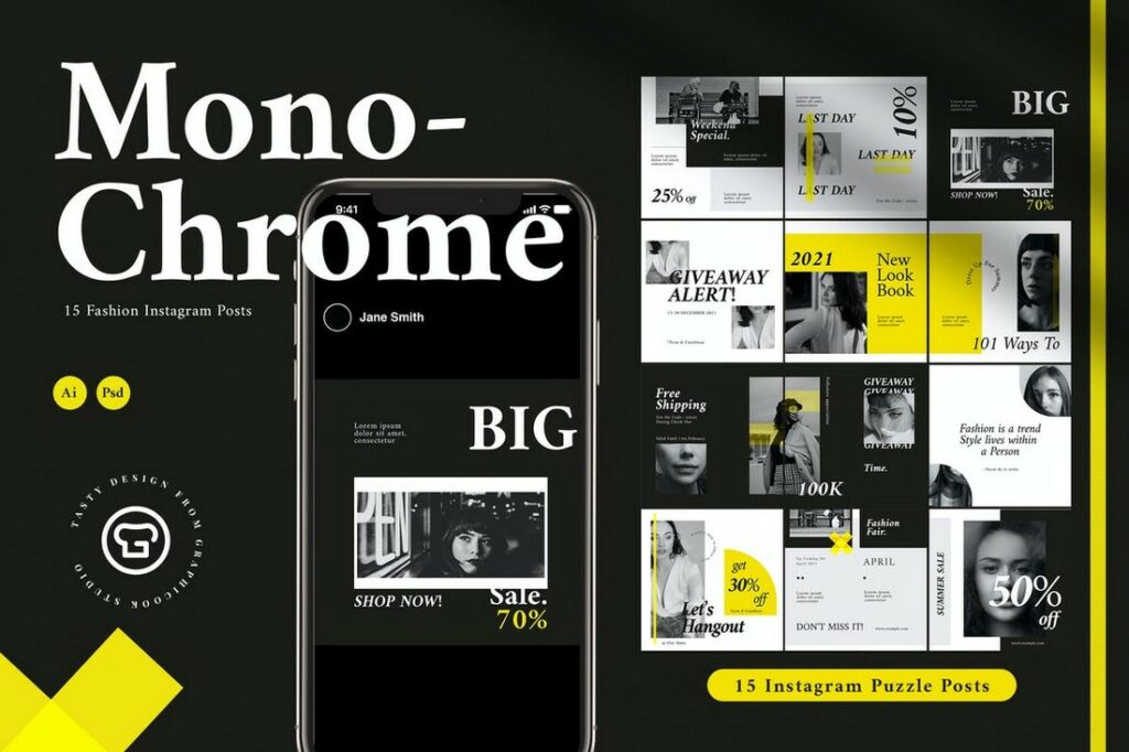 30+ Unique Instagram Layout Ideas & Concepts | Design Shack