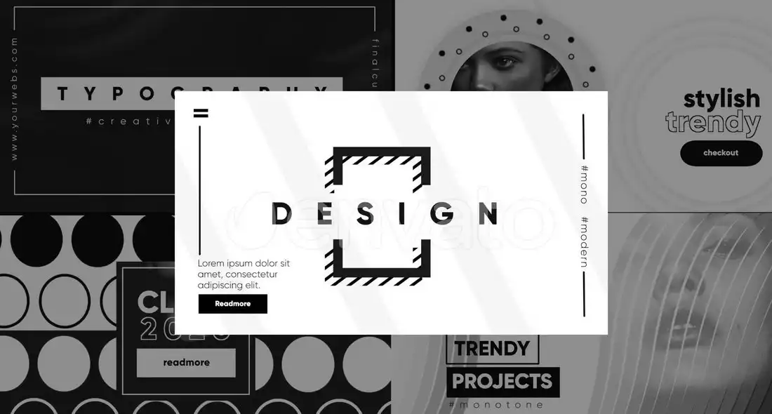 Monochrome Text Effects for Final Cut Pro | Design Shack