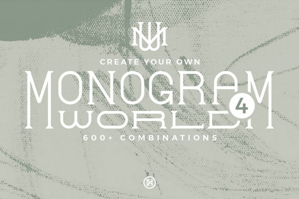 35+ Best Monogram Fonts | Design Shack