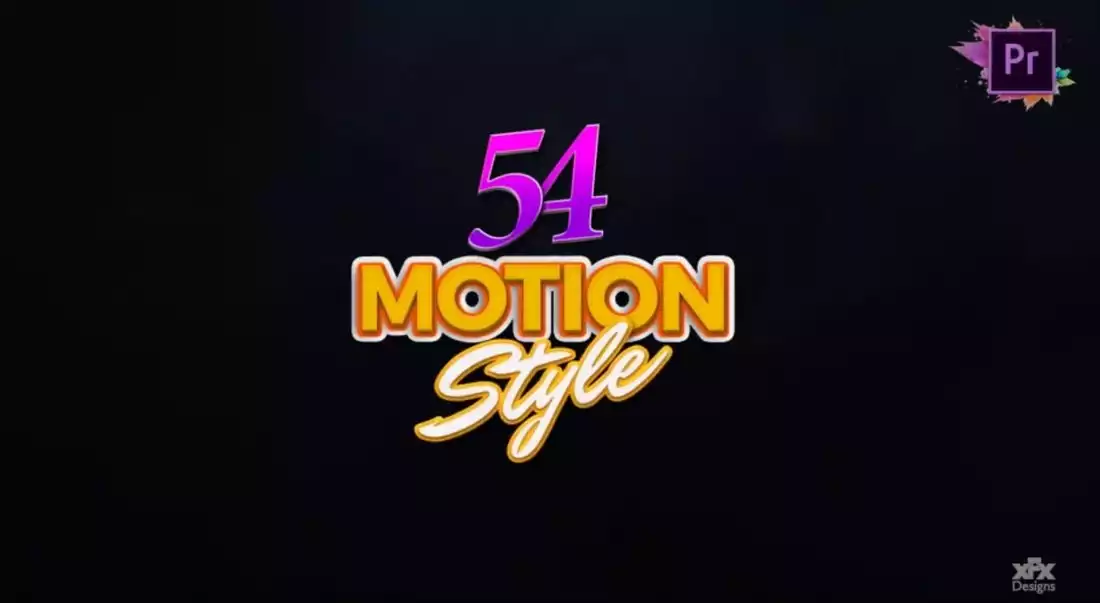 Motion Styles Text Effects & Animations for Premiere Pro | Design Shack