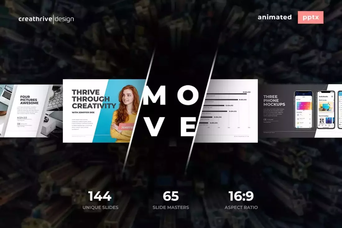 Move Animated Template | Design Shack