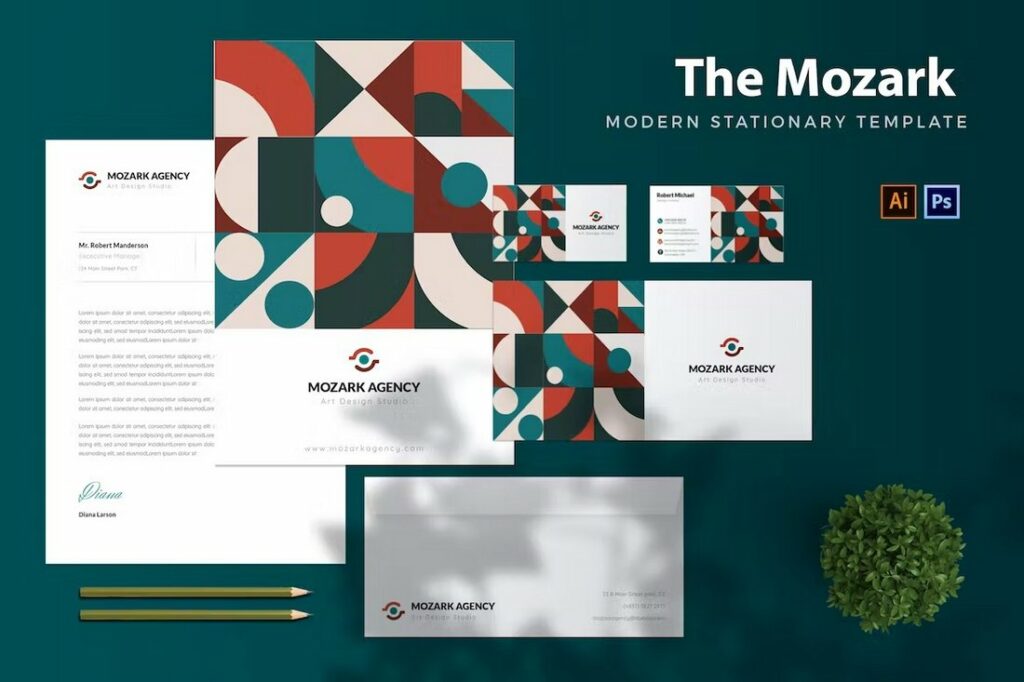 100+ Modern Stationery Templates 2023 | Design Shack