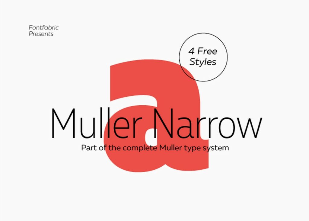 60+ Best Condensed & Narrow Fonts of 2023 | Design Shack
