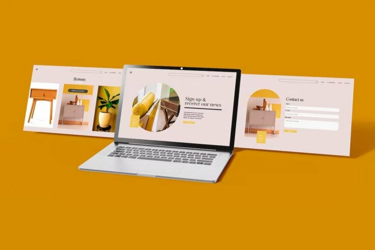 50+ Laptop Mockup Templates (PSD & PNG) | Design Shack