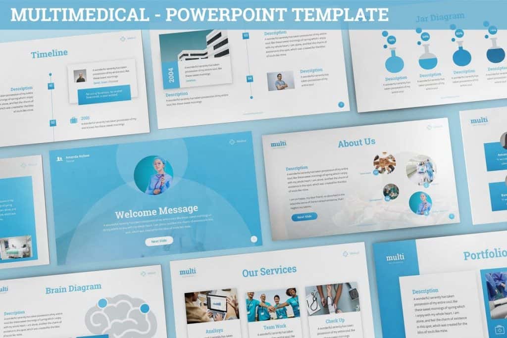35+ Best Medical PowerPoint Templates | Design Shack