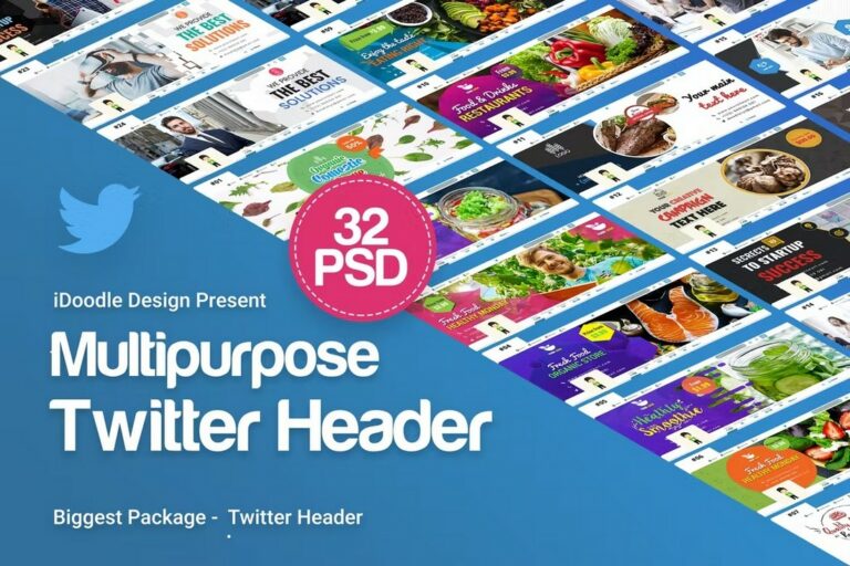 20+ Best Twitter Header Templates for 2025 | Design Shack
