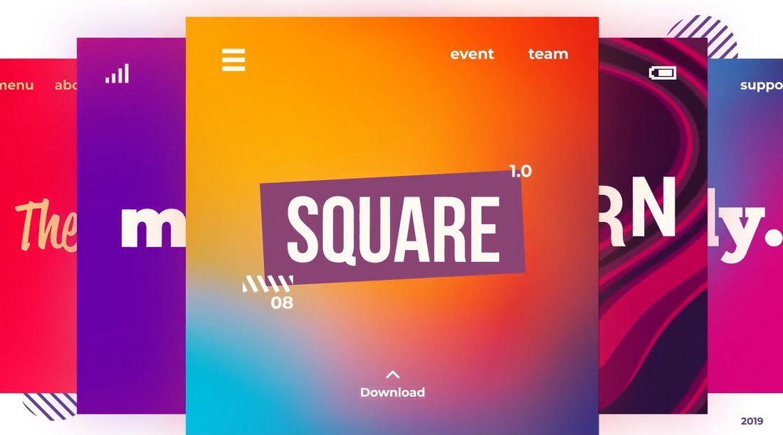 20 Typography Animation Templates For After Effects Kinetic Text