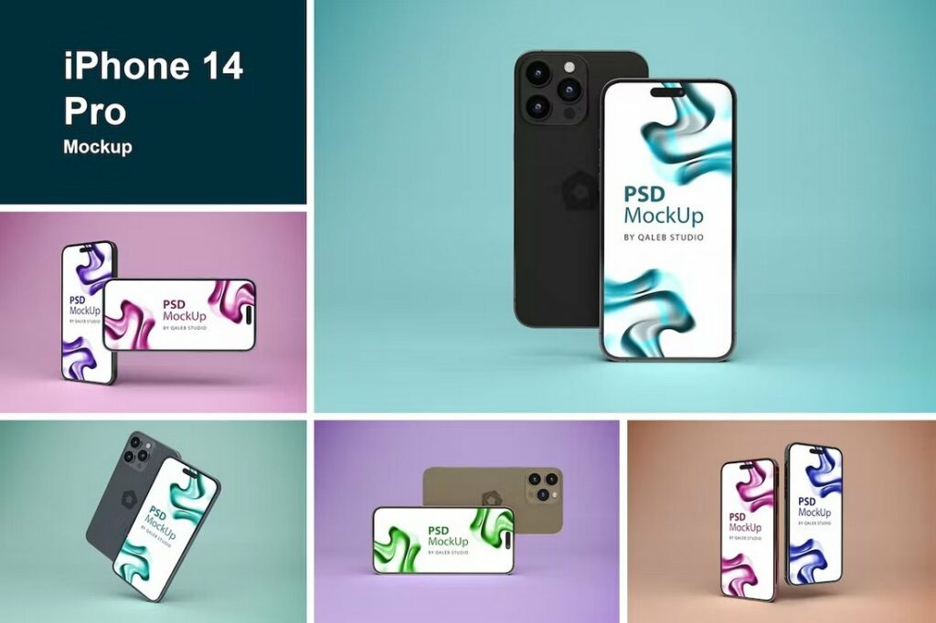 80+ iPhone PSD Mockups (Free + Premium) 2024 | Design Shack