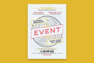 10 Contoh Desain Poster Minimal (+10 Template) - desainae.com