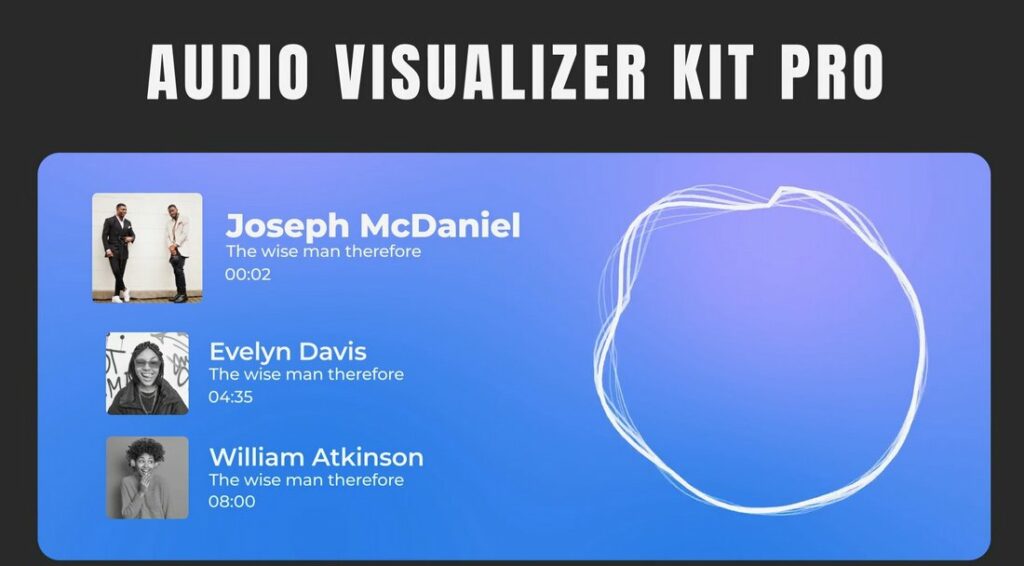 20+ Audio Spectrum Video Templates & Visualizers | Design Shack