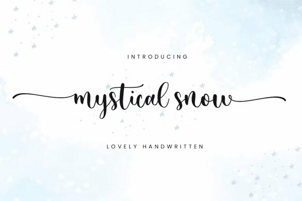 30+ Best Winter, Ice & Snow Fonts (Free & Pro) | Design Shack
