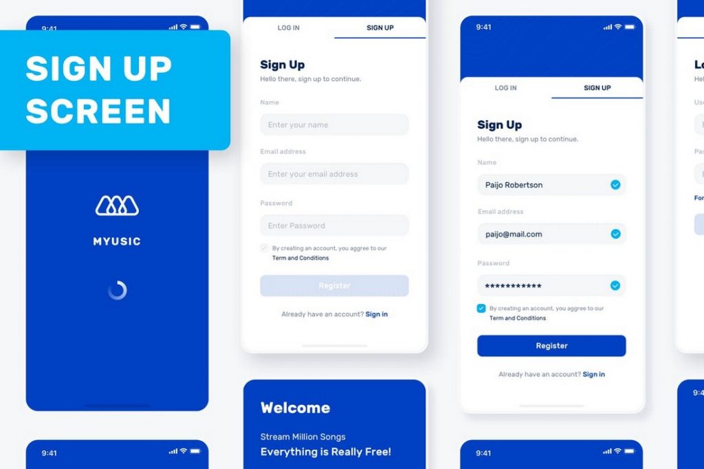 30+ Best Sketch iOS App Templates – Yes Web Designs
