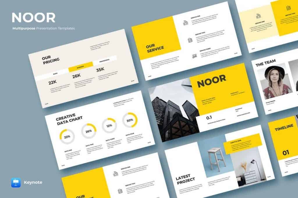 Instant Web Site Tools: 50+ Best Minimal & Creative Keynote Templates