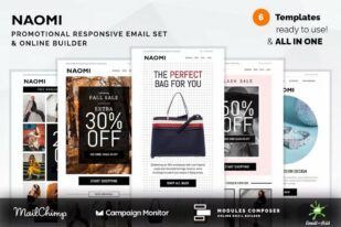 60+ Modern Responsive Email Templates 2023 | Design Shack