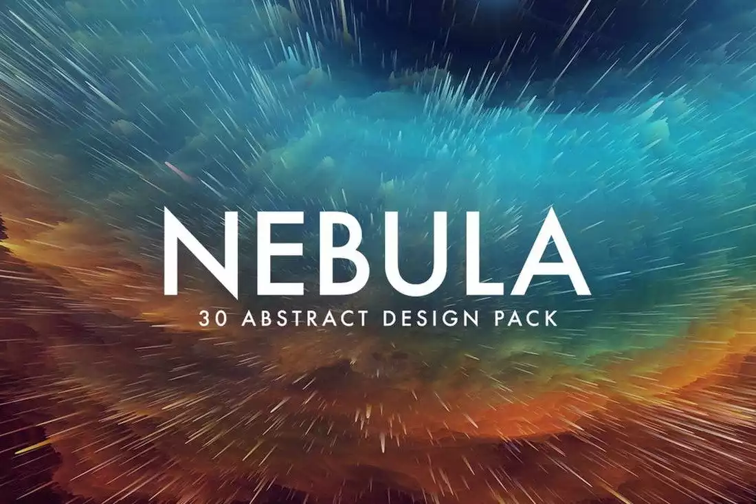 Nebula 30 Abstract Design Pack | Design Shack