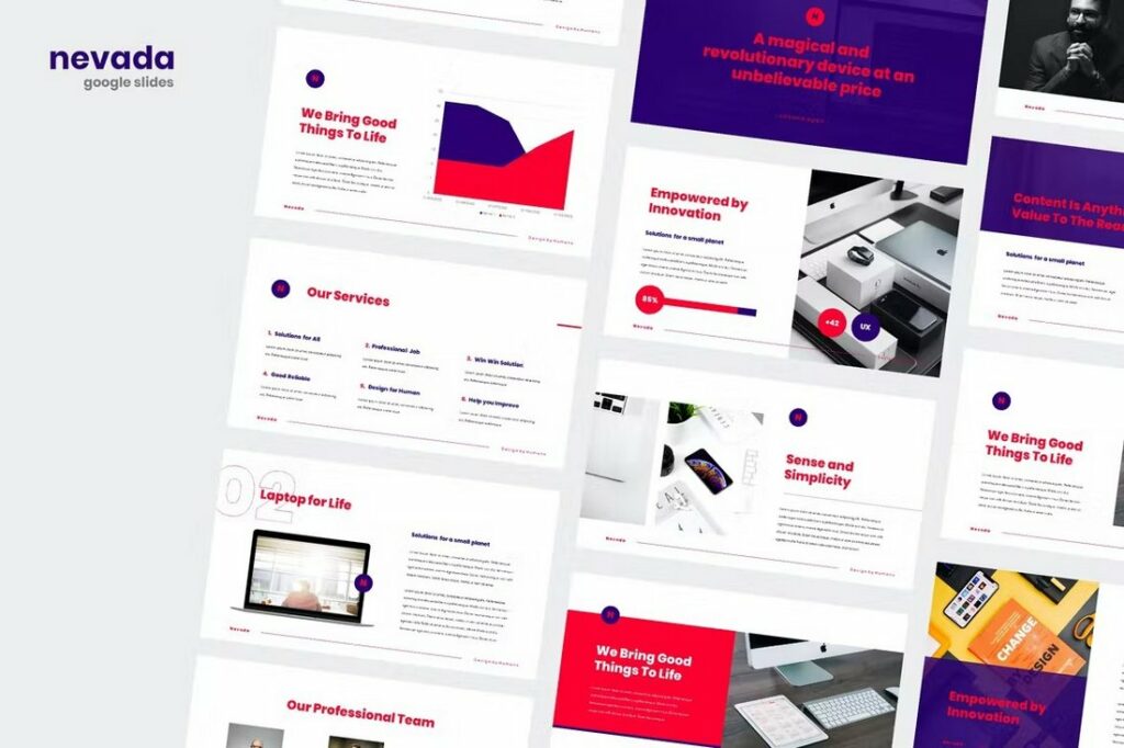 20+ Minimalist + Simple Google Slides Themes (Minimal Designs) - Shack Design