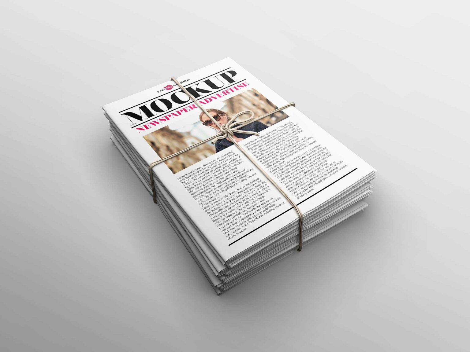 25+ Newspaper Mockup Templates (Free & Pro) | Design Shack