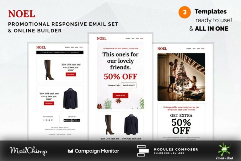 40+ Best MailChimp Email Newsletter Templates (Free + Premium) 2025 ...