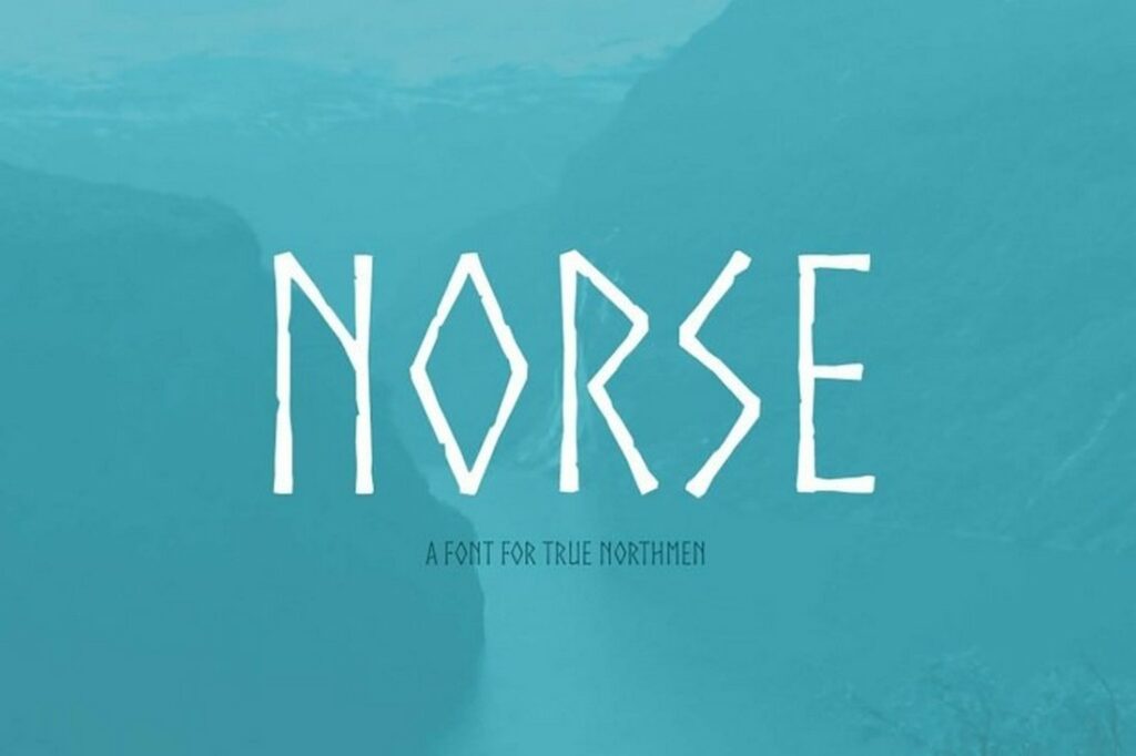 20+ Best Nordic & Aztec Style Fonts With Unique Designs (Free & Pro ...