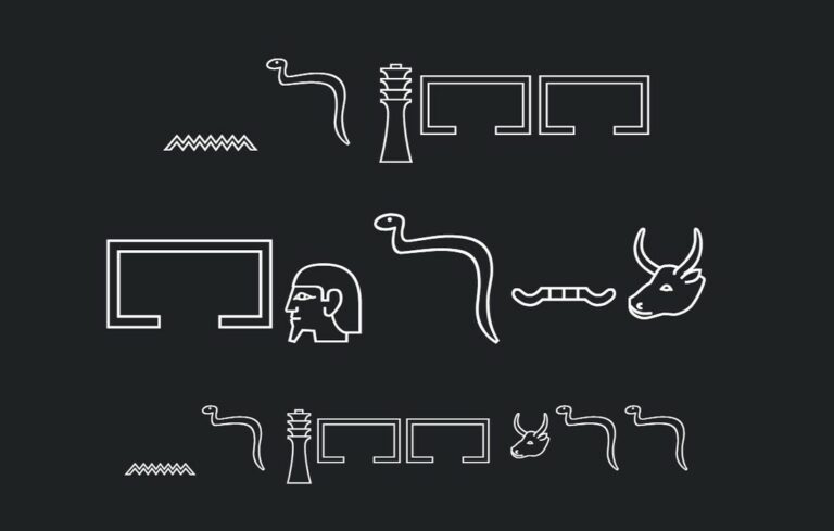 15+ Best Egyptian Fonts (Ancient Egyptian Style Letters & Hieroglyphics ...