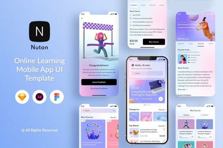 65+ Best Sketch iOS App Templates 2025 | Design Shack