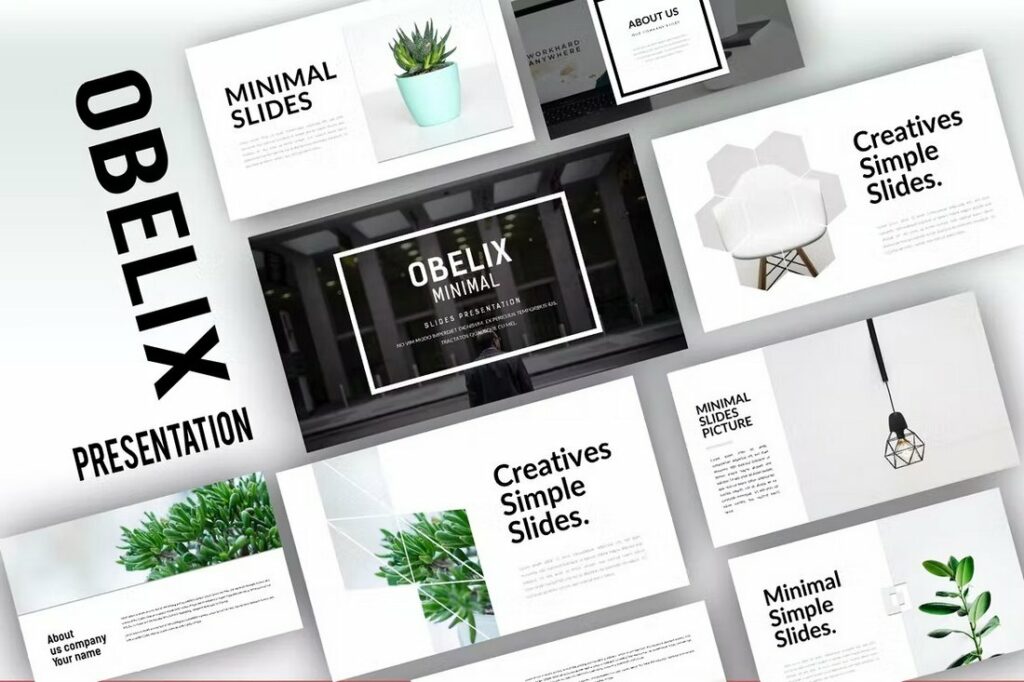 20+ Minimalist + Simple Google Slides Themes (Minimal Designs) | Design Shack