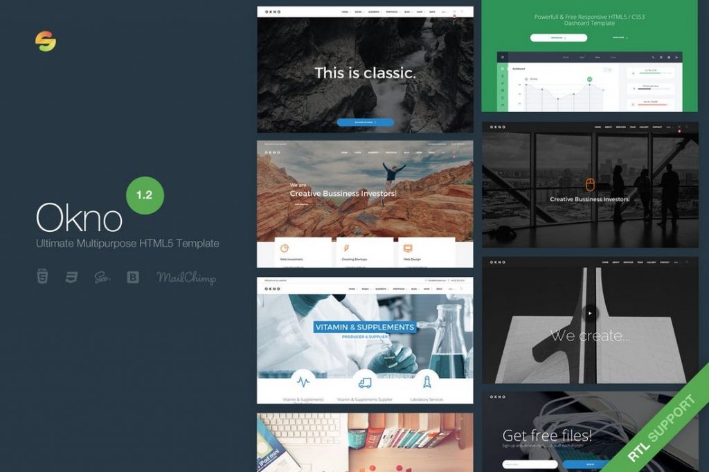 20+ Minimal Bootstrap Templates | Design Shack