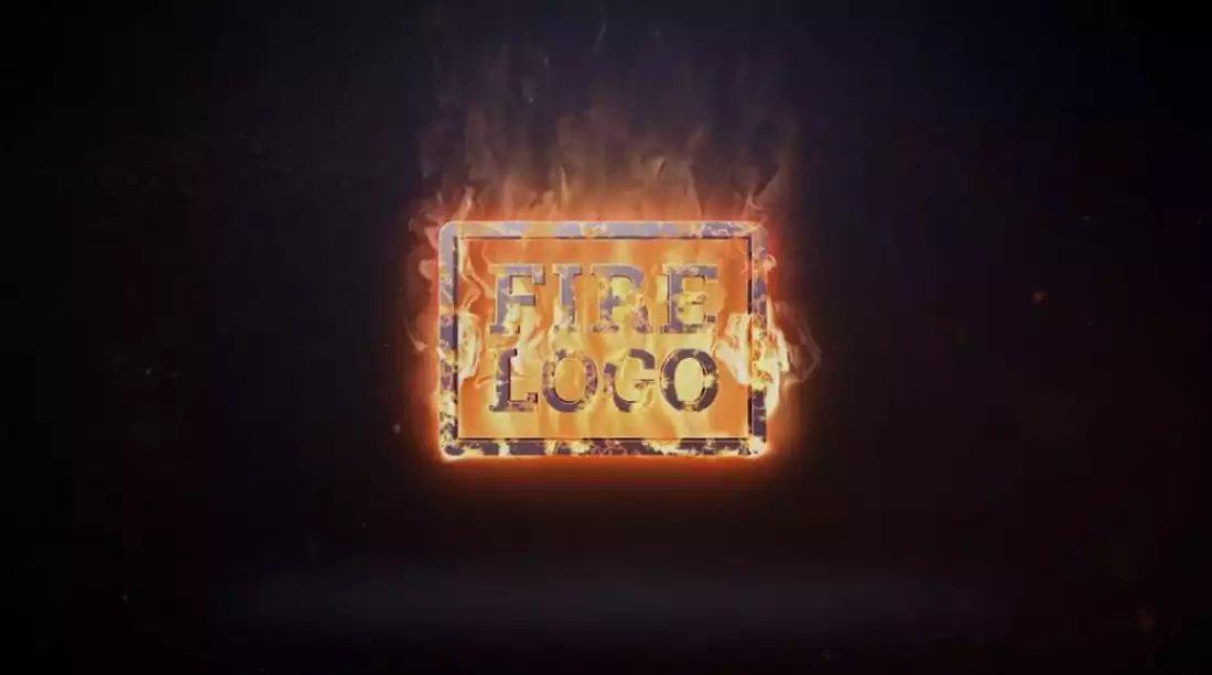 On Fire Logo Animation Template | Design Shack