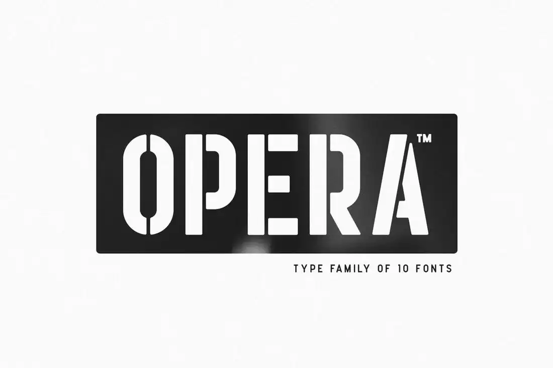 Opera Bold Font | Design Shack