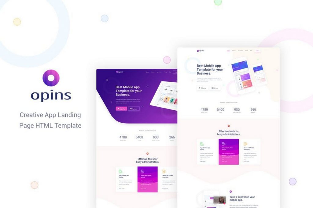 70+ Best App Landing Page Templates 2024 | Design Shack